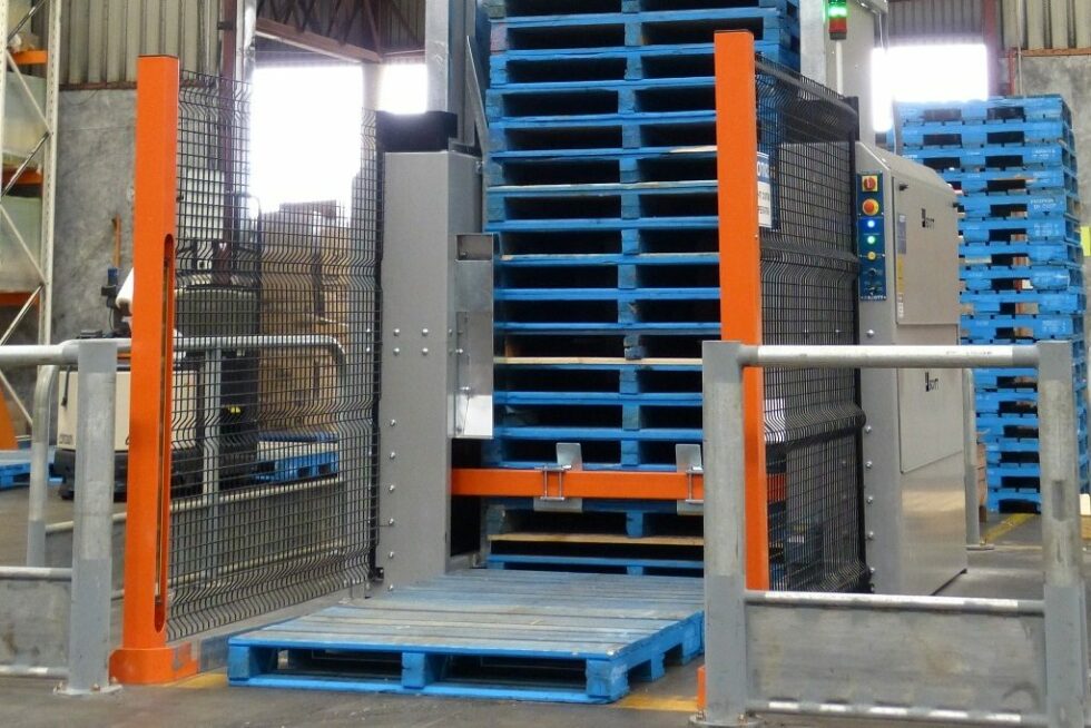 High capacity automatic pallet dispenser | PHS Innovate