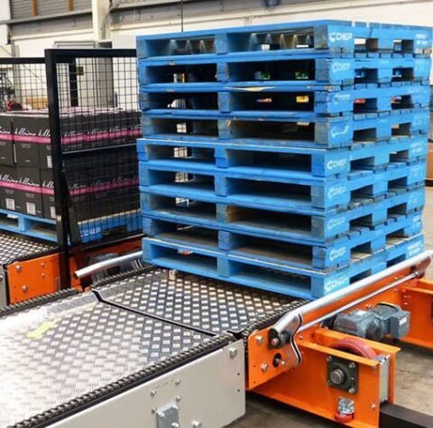 Automated Pallet Handling | Pallet Racking Automation