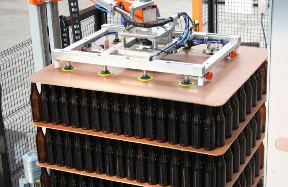 Automatic Depalletizer for bottles, jars & cans | PHS Innovate