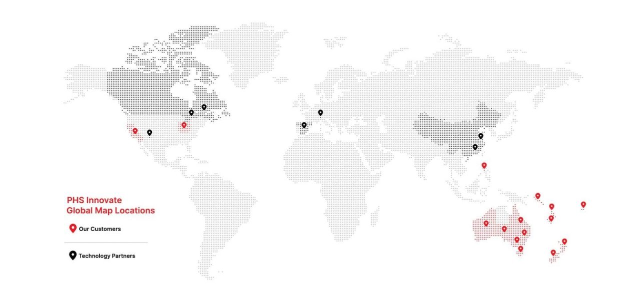 All Of Our Global Locations - PHS Innovate